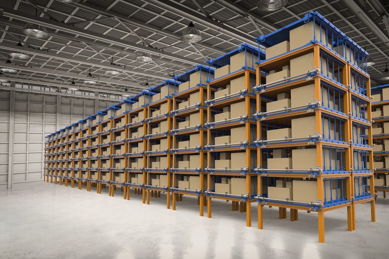 成品仓库6S管理现场示意图 - GMP1001