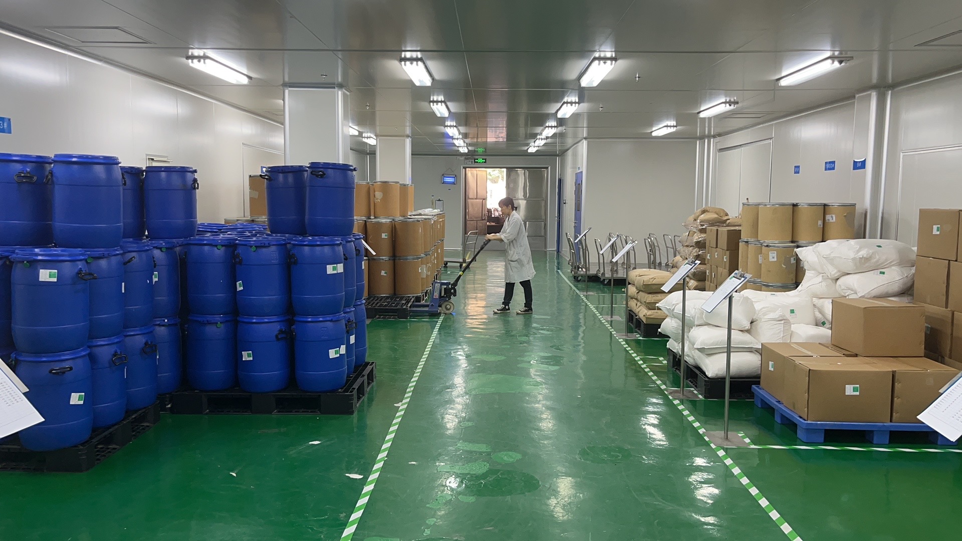 原料仓库6S管理实际示意图 - GMP1001