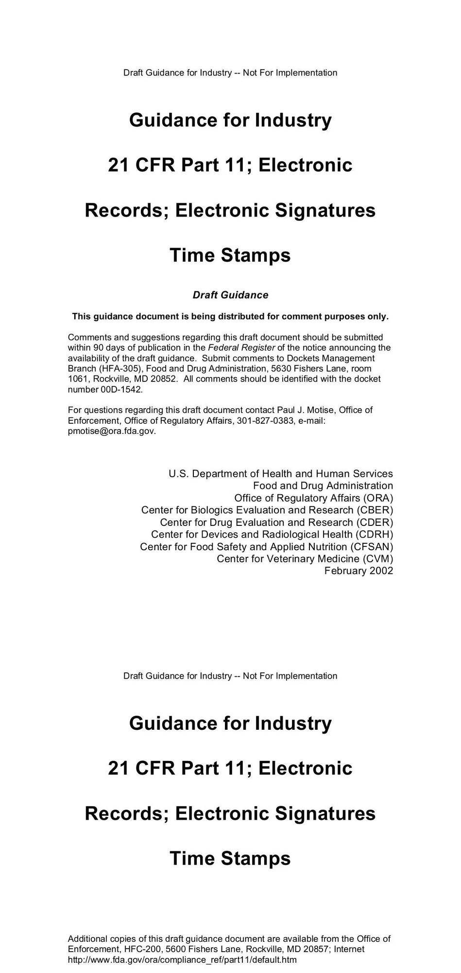 FDA时间管理合规期望 - GMP1001